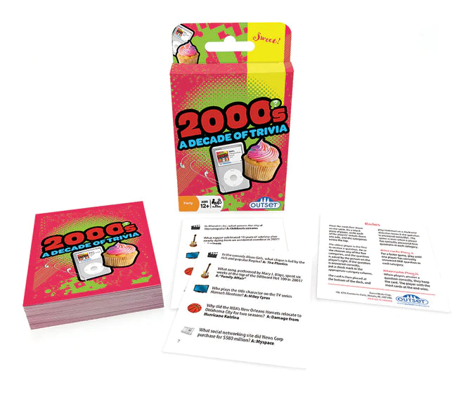 A Decade of Trivia - 2000's Card Game – The Baby Footprint
