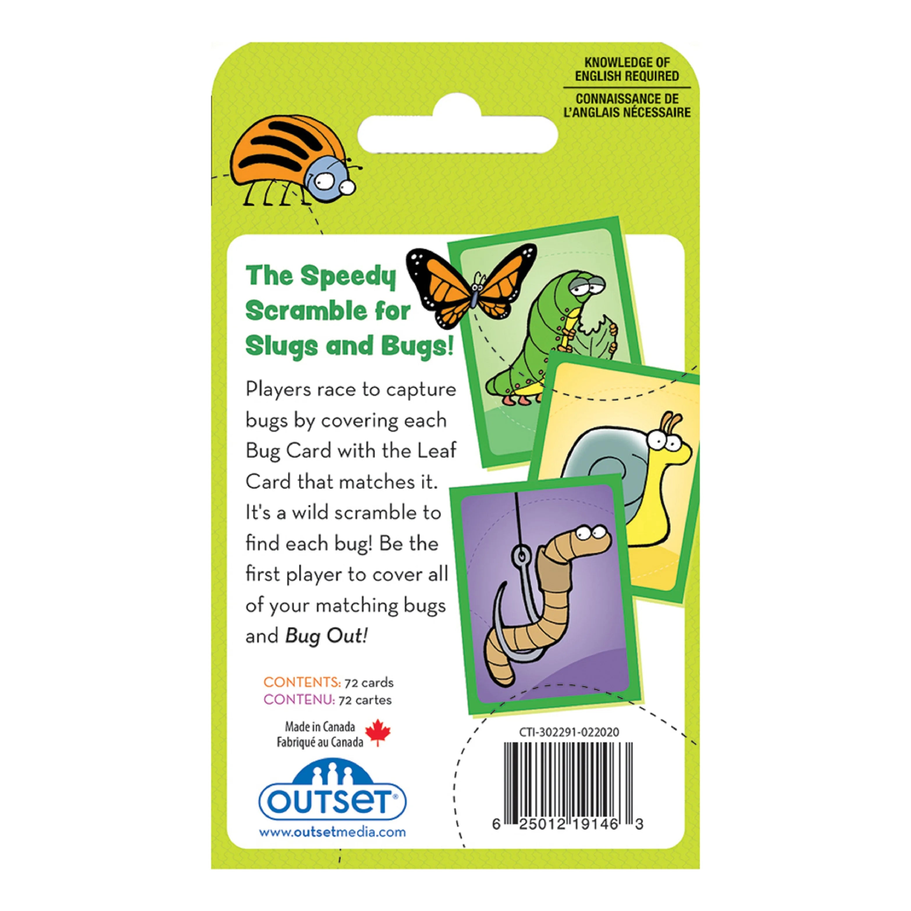 Bug Out - Card Game – The Baby Footprint