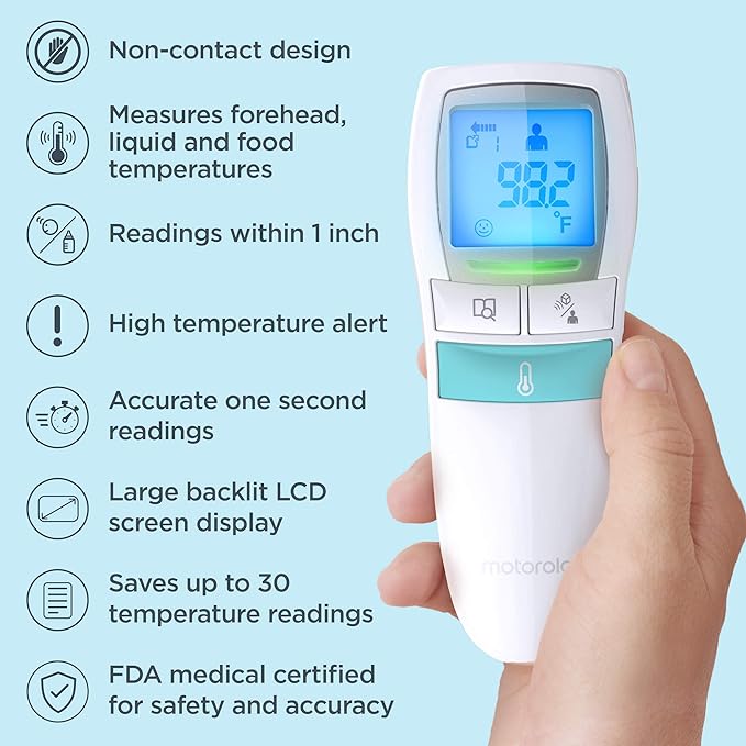 Touchless Thermometer – The Baby Footprint