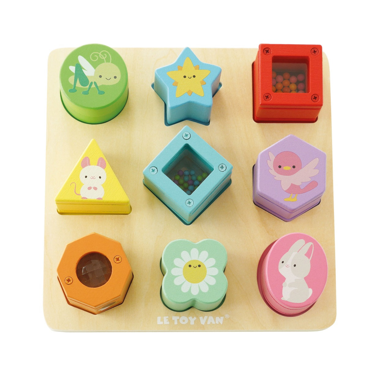 Rainbow Sensory Shape Sorter – The Baby Footprint