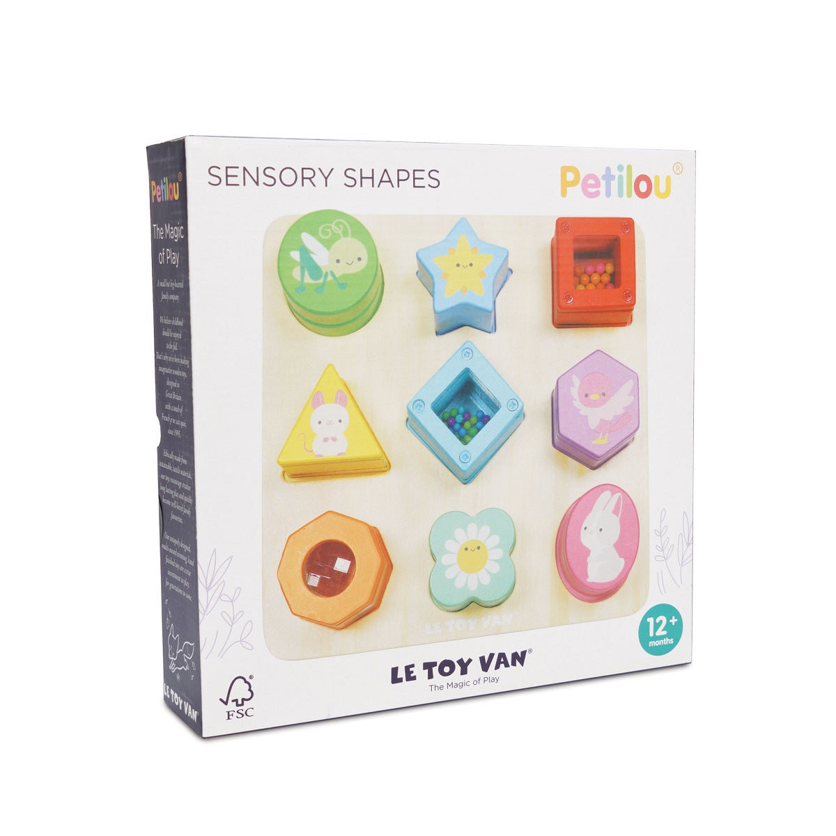 Rainbow Sensory Shape Sorter – The Baby Footprint
