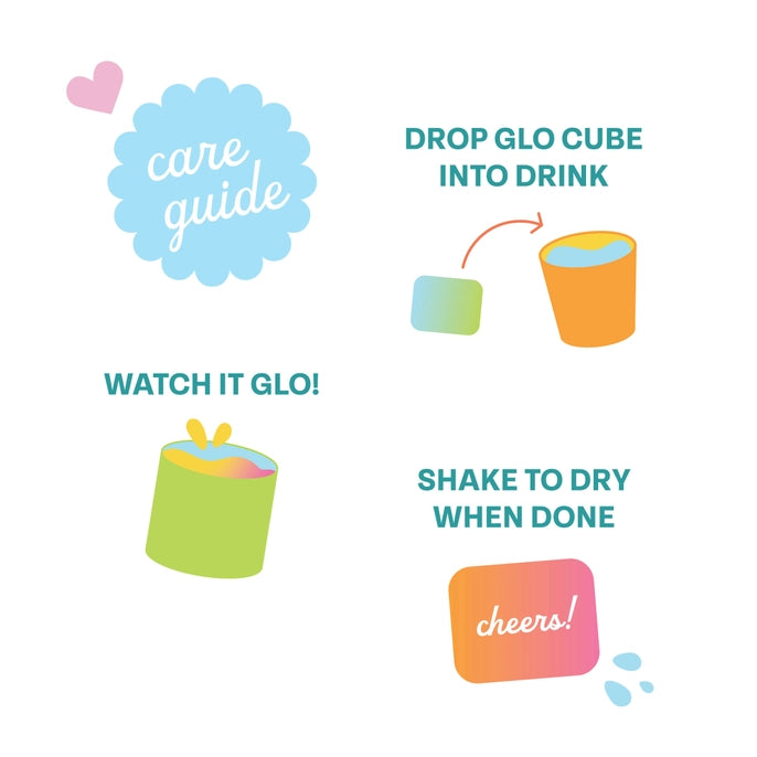 Glo Cubes Multicolored Party Pack – The Baby Footprint