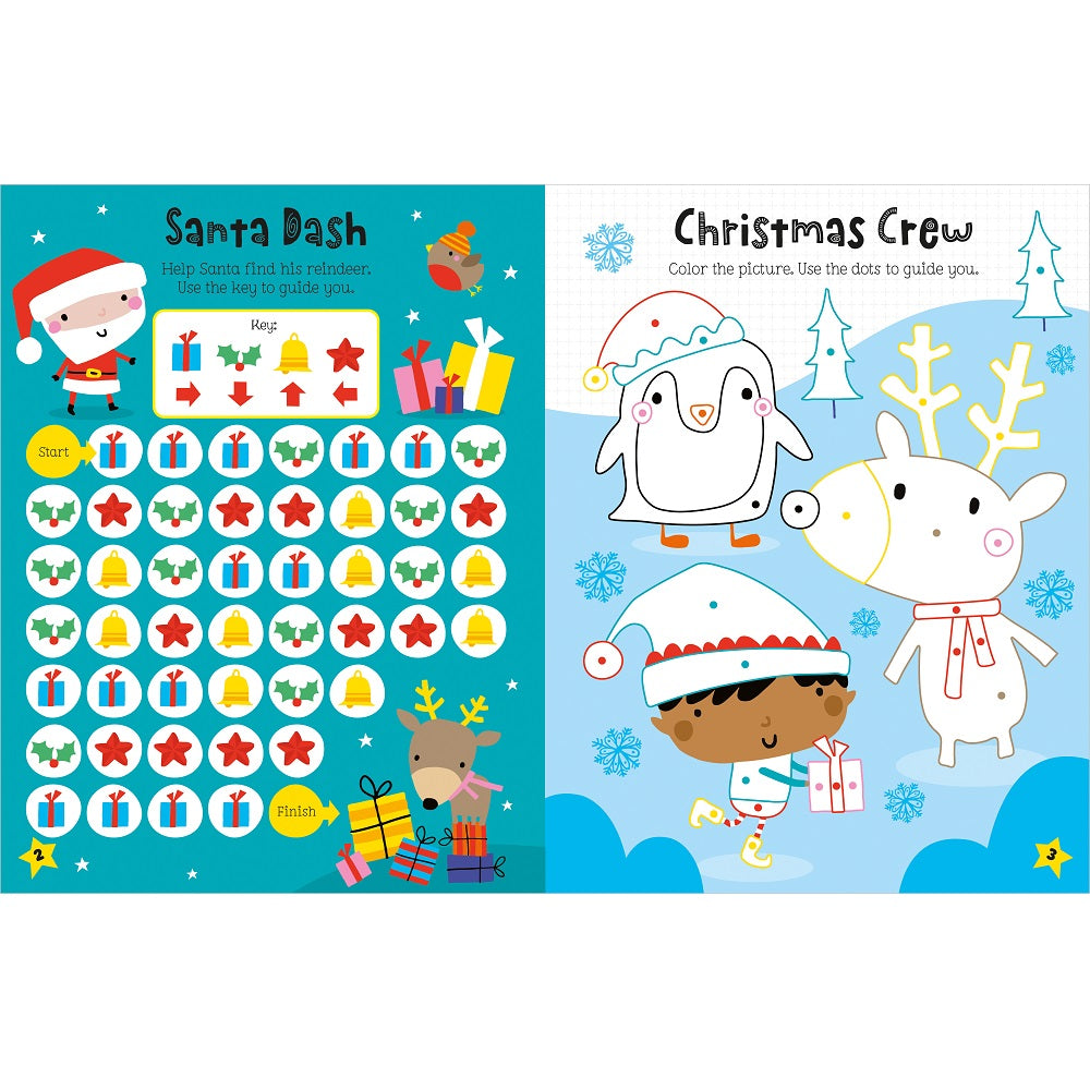 Christmas Wonderland Activity Book – The Baby Footprint